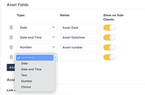 How To Create A Custom Asset Field Obm Foreman Help Center