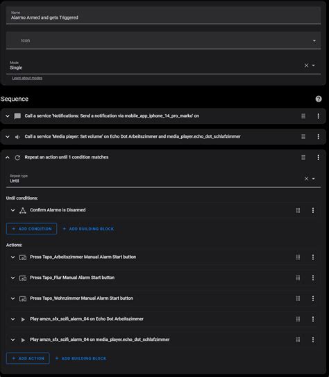 Havin Some Trouble With Alarmo Alarm Rhomeassistant