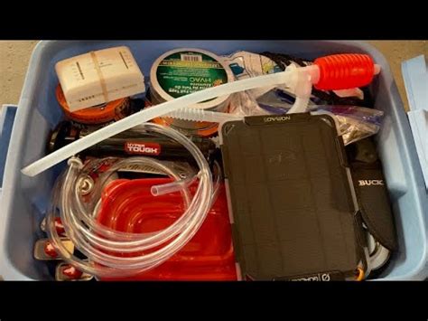 Our Prepper/Bug In Box. - YouTube