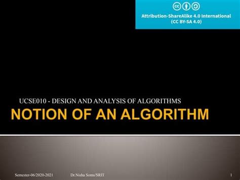 Algorithm Design Technique Ppt