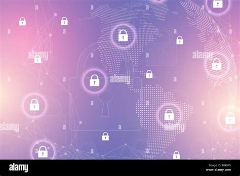 Protection Concept Data Security System Shield Protection Verification Cyber Security And