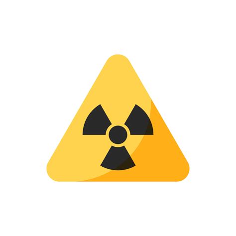 Yellow Triangle Radioactive Sign 23810313 Vector Art At Vecteezy
