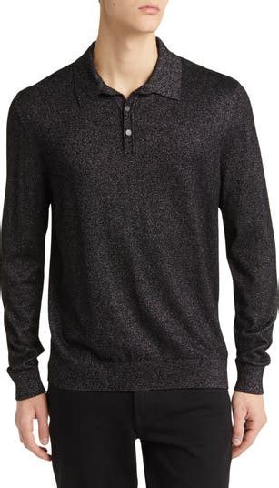 Boss Sercury Long Sleeve Polo Sweater Nordstrom