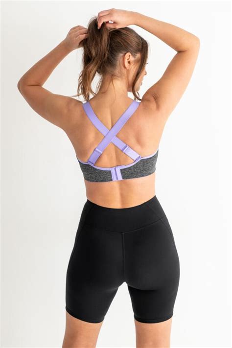 Energy High Waist Cycling Short In Black Pour Moi