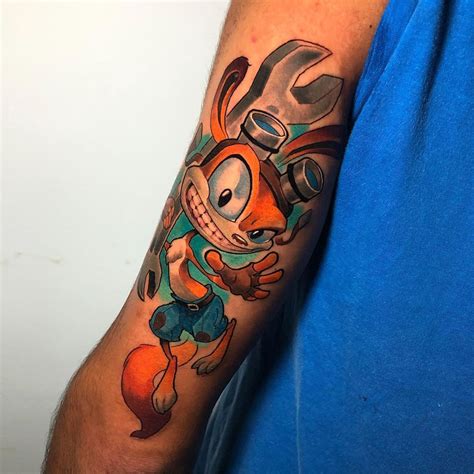 An Amazing Jak And Daxter Tattoo Fan Art By Leotattoons On Instagram