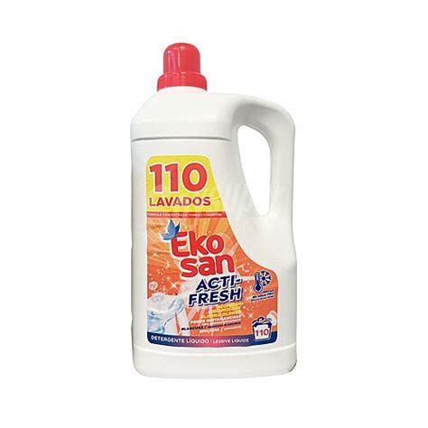 Ekosan Ekosan Detergente Líquido Acti Fresh 100 Ds 5 L 5 L