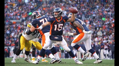 Tim Tebows Playoff Win Steelers Vs Broncos 2011 Afc Wild Card Game