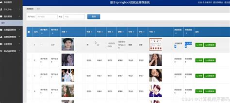 【开题报告】基于springbootvue就业推荐系统（程序源码论文 计算机毕业设计springbootvue的开题报告 Csdn博客