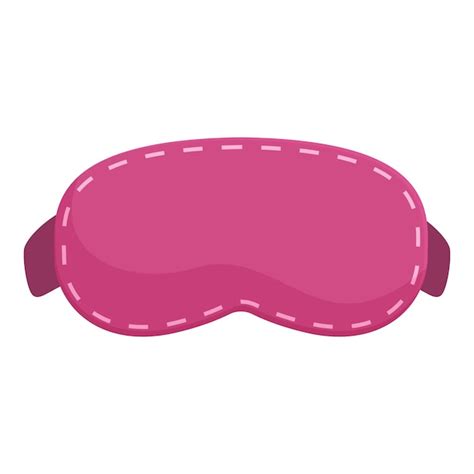 Pink Sleeping Mask Designed To Block Out Light And Promote Restful