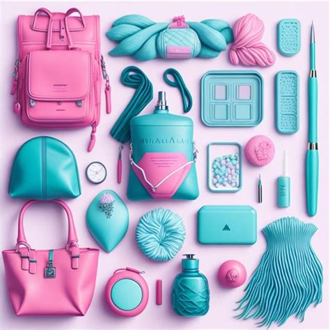 Premium Photo Cozy Aqua Fashionable Girl Accessories