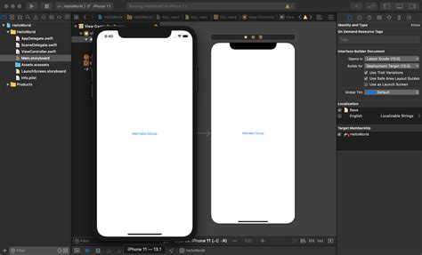 Ios Dersleri Xcode Storyboard Kullanımı Mobilhanem