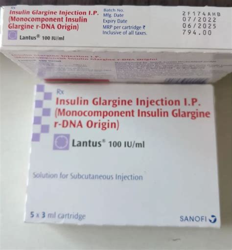 Insulin Glarging Injection At Best Price In Saharanpur By Makson Medicine Traders Id