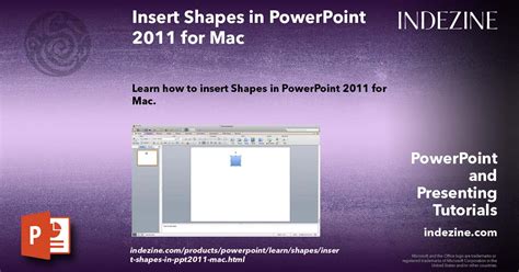 Insert Shapes In Powerpoint 2011 For Mac