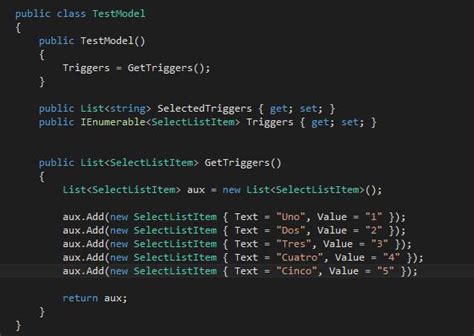 Checkbox List En Asp Net Mvc Lista De Checkbox Código Café