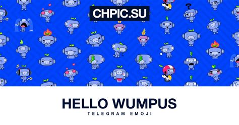 Telegram Animated Emoji Hello Wumpus