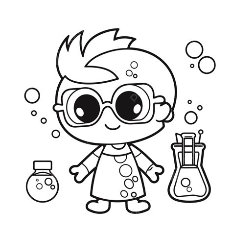 31 Desenhos De Química Para Imprimir E Colorirpintar😖 Aposte De Forma