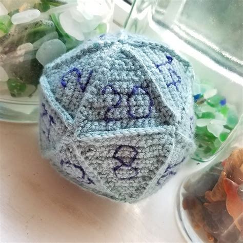 Ravelry 20 Sided Dice Pattern By Carolyn Potts