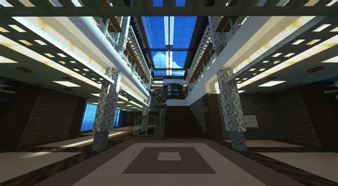 Progress On The Atrium Rminecraftbuilds