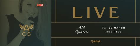 Book Tickets For Am Quartet