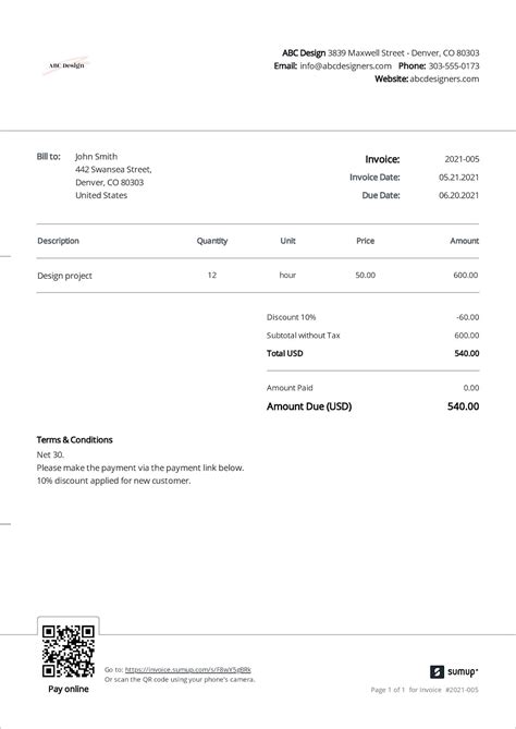 What Are Invoice Payment Terms Sumup Invoices