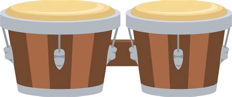 Illustration Of A Bongo In Cartoon Style Isolated On White Background