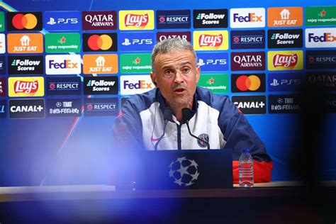 LMD PSG Conf Luis Enrique le projet est sur la durée