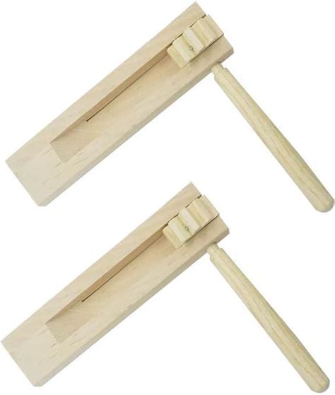 2pcs Football Rattle Clacker Wooden Noise Makers Percussion