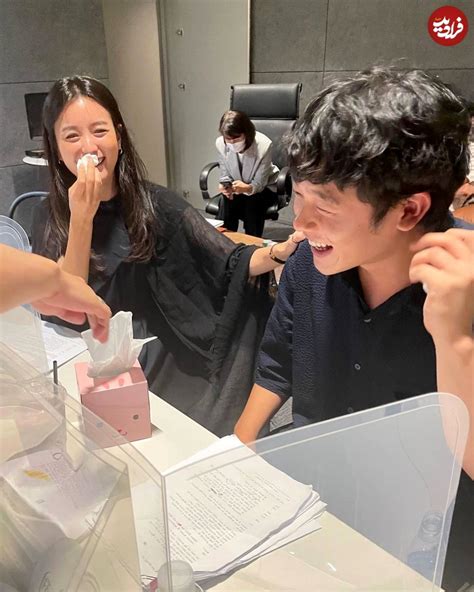 تصاویر دونگ یی در پشت صحنه فیلم جدیدش؛ تیپ تازه هان هیو جو در سئول