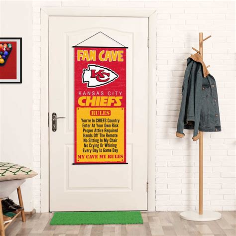 Kansas City Chiefs Man Cave Fan Banner State Street Products
