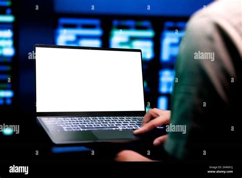 Skilled Programmer Conducting Annual Auditing Of High Tech Facility