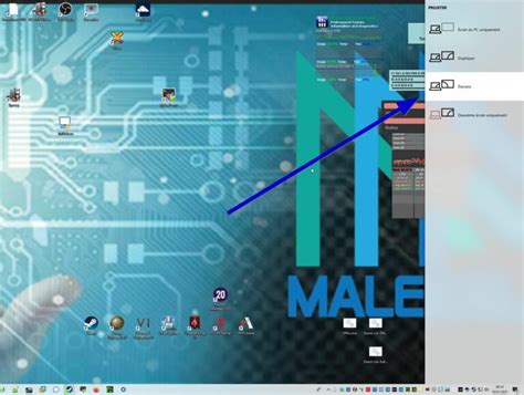 Comment travailler sur deux écrans sur le même PC malekal