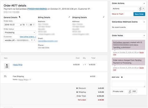 Gocardless Documentation Woocommerce