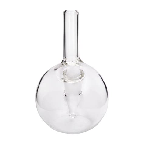 Portable Globe 10mm Female Pocket Glass Bubbler Water Pipe Bong