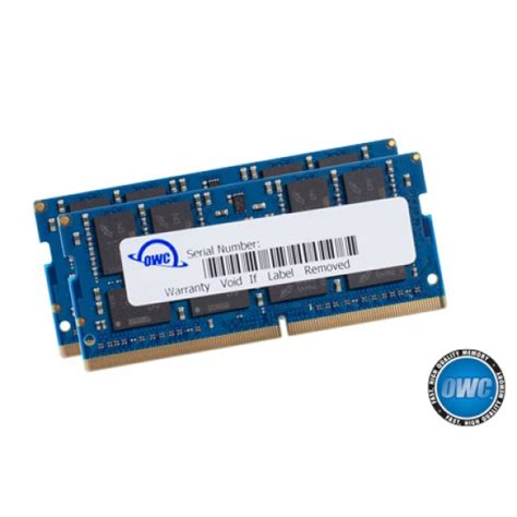 64GB OWC PC4 21300 2666Mhz DDR4 SO DIMM Kit 2x32GB