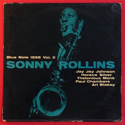 【やや傷や汚れあり】最初期 極美盤 Us Blue Note Blp 1558 完全オリジナル Sonny Rollins Vol 2