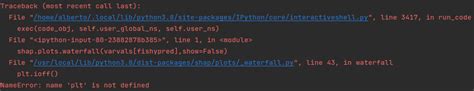 Missing Matplotlib In Waterfall Plot Issue Shap Shap GitHub