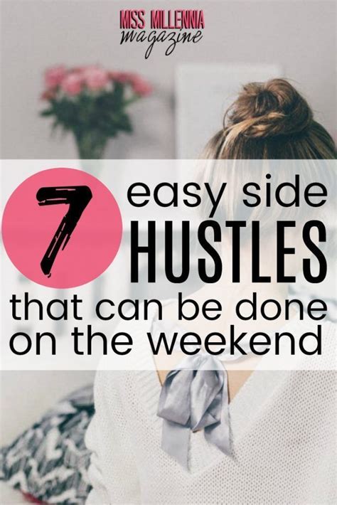 7 Easy Side Hustles That Can Be Done On The Weekend Side Hustle Way