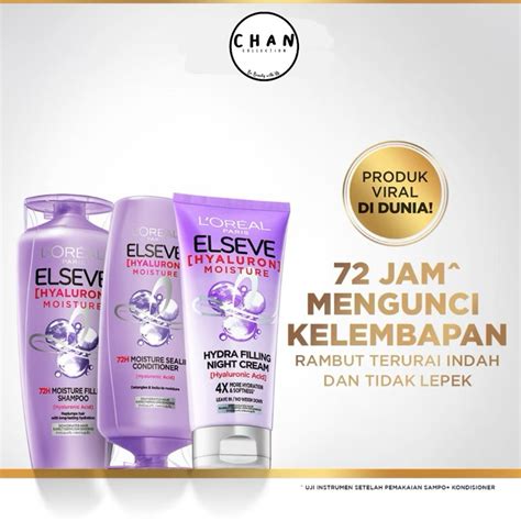 Jual Loreal Elseve Hyaluron Moisture Series Shopee Indonesia
