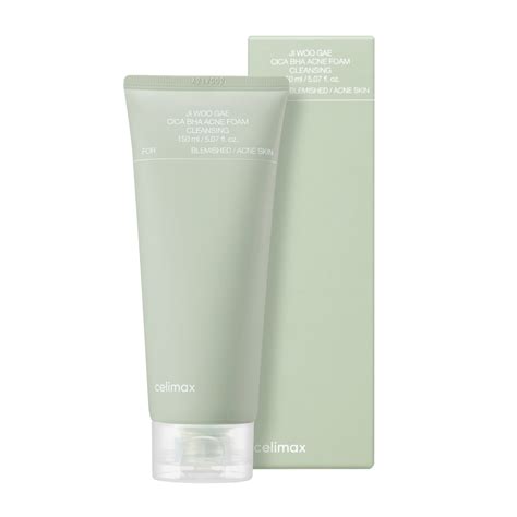 CELIMAX Ji Woo Gae Cica BHA Acne Foam Cleansing (150ml) – PURESEOUL