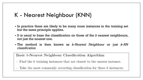 Introduction To Classification K Nearest Neighbour Pdf