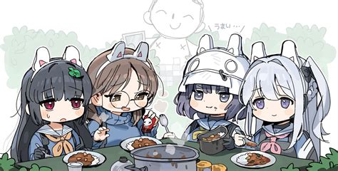 Sensei Doodle Sensei Miyu Miyako Saki And 1 More Blue Archive