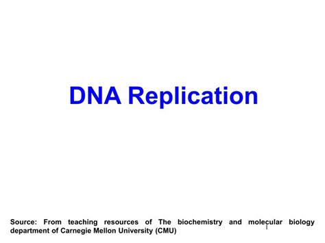 PPT DNA Replication PowerPoint Presentation Free Download ID