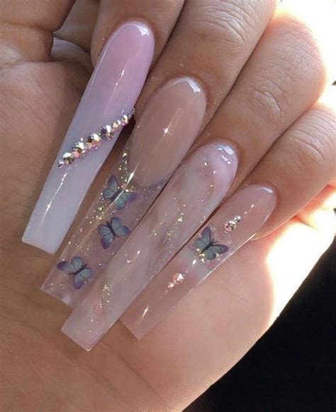 Maylamal Linktree Long Square Acrylic Nails Long Acrylic Nails