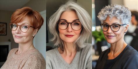 24 Stylish Short Hairstyles For Older Women With Glasses In 2024