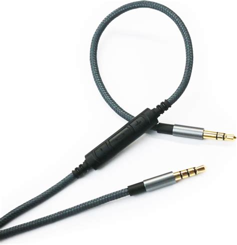 Audio Replacement Cable With In Line Mic Remote Volume Control