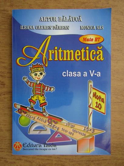 Artur Balauca Aritmetica clasa a V a Cumpără
