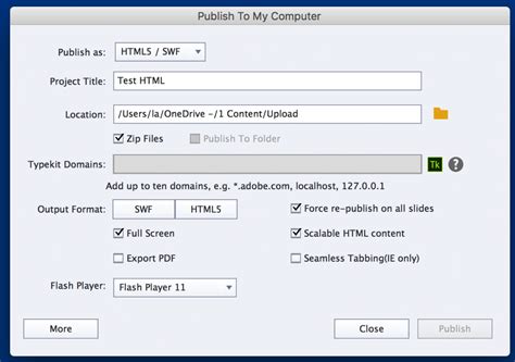 Solved Errors Publishing As Html5swf Adobe Product Community 9521157