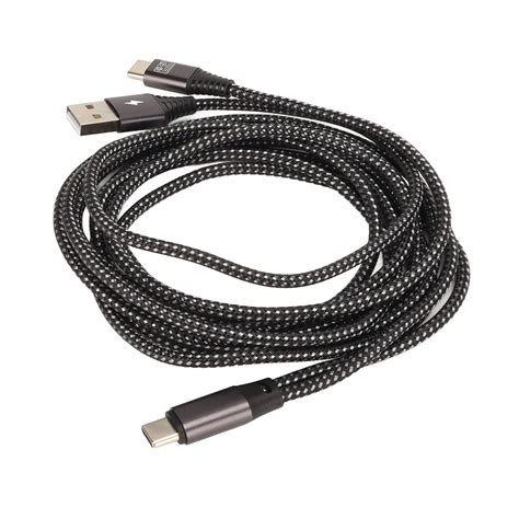 Divisor Usb Tipo C Divisor De Malla Tejida Plug And Play Usb A Usb C