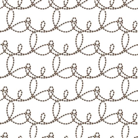 Dotted Loop Seamless Stitch Pattern 65815898 Vector Art At Vecteezy