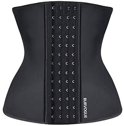 Waist Trainer Corset Burvogue Waist Trainer For Weight Loss Women Trimmer Slimmer Belt Latex